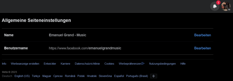 Facebook URL ändern - Update Juli 2024 (Facebook Fanpage, Page, Unternehmensseite) - LifeHack ...